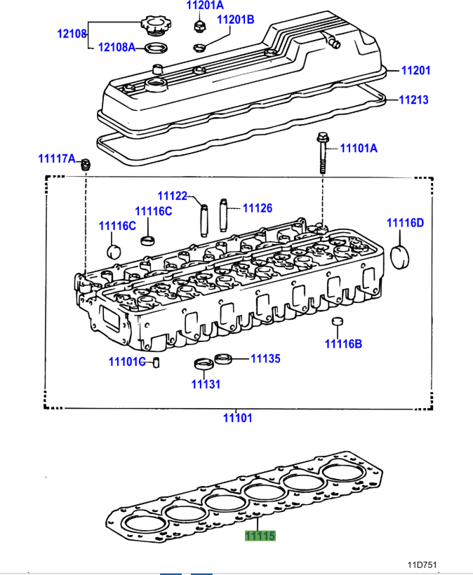 12HT Head Gasket – Technical Sports Corner